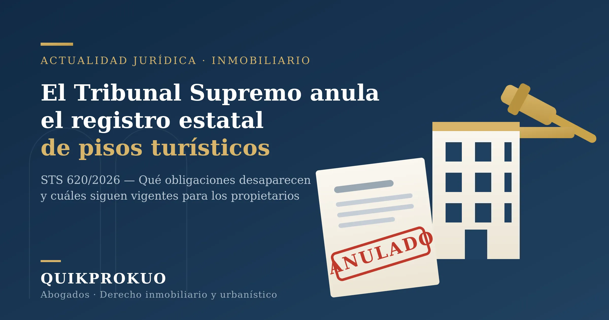 Registro de pisos turísticos 2026: qué cambia para los propietarios
